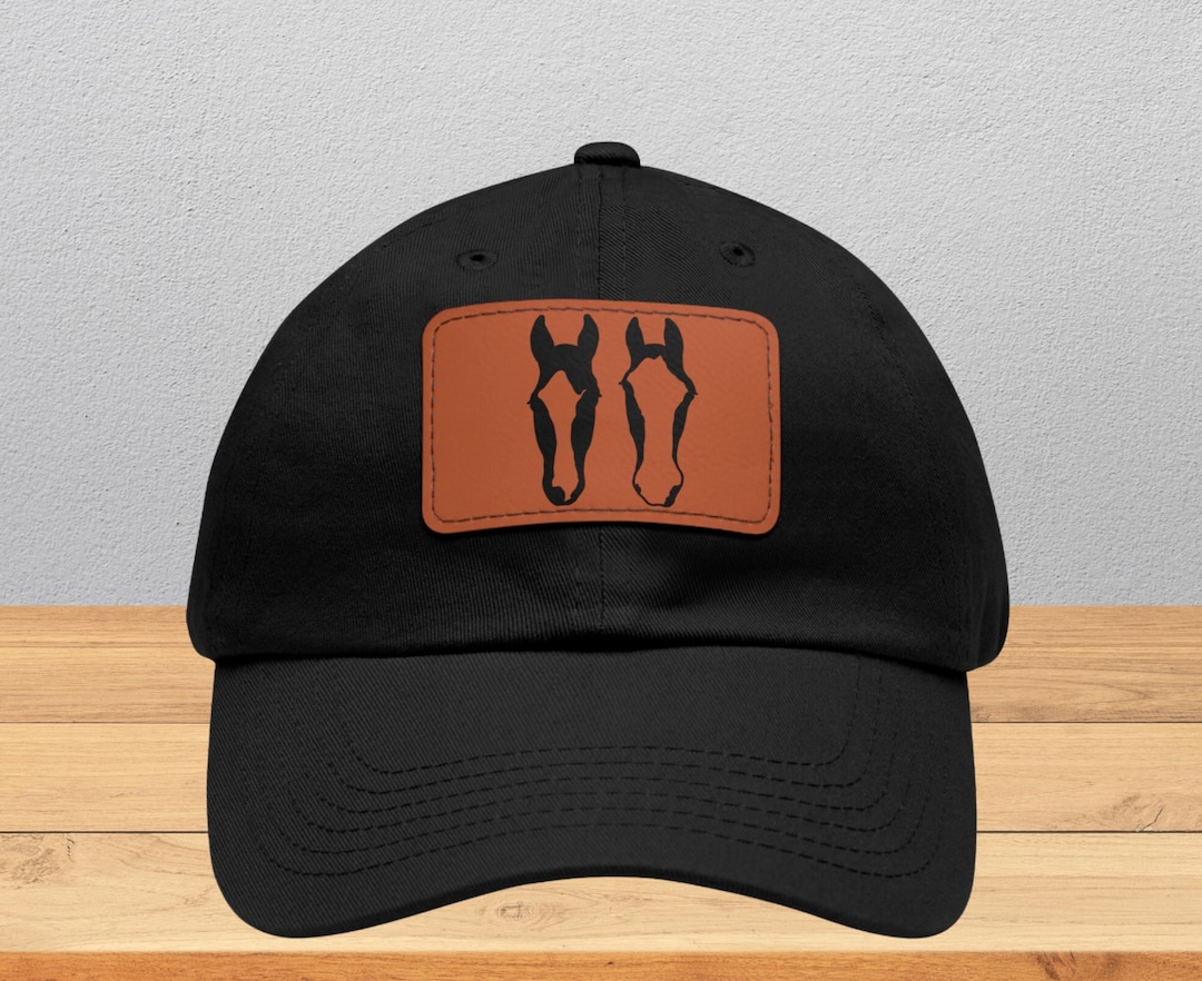 Personalized Equestrian Leather Hat for Horse Lovers and Riders L ...