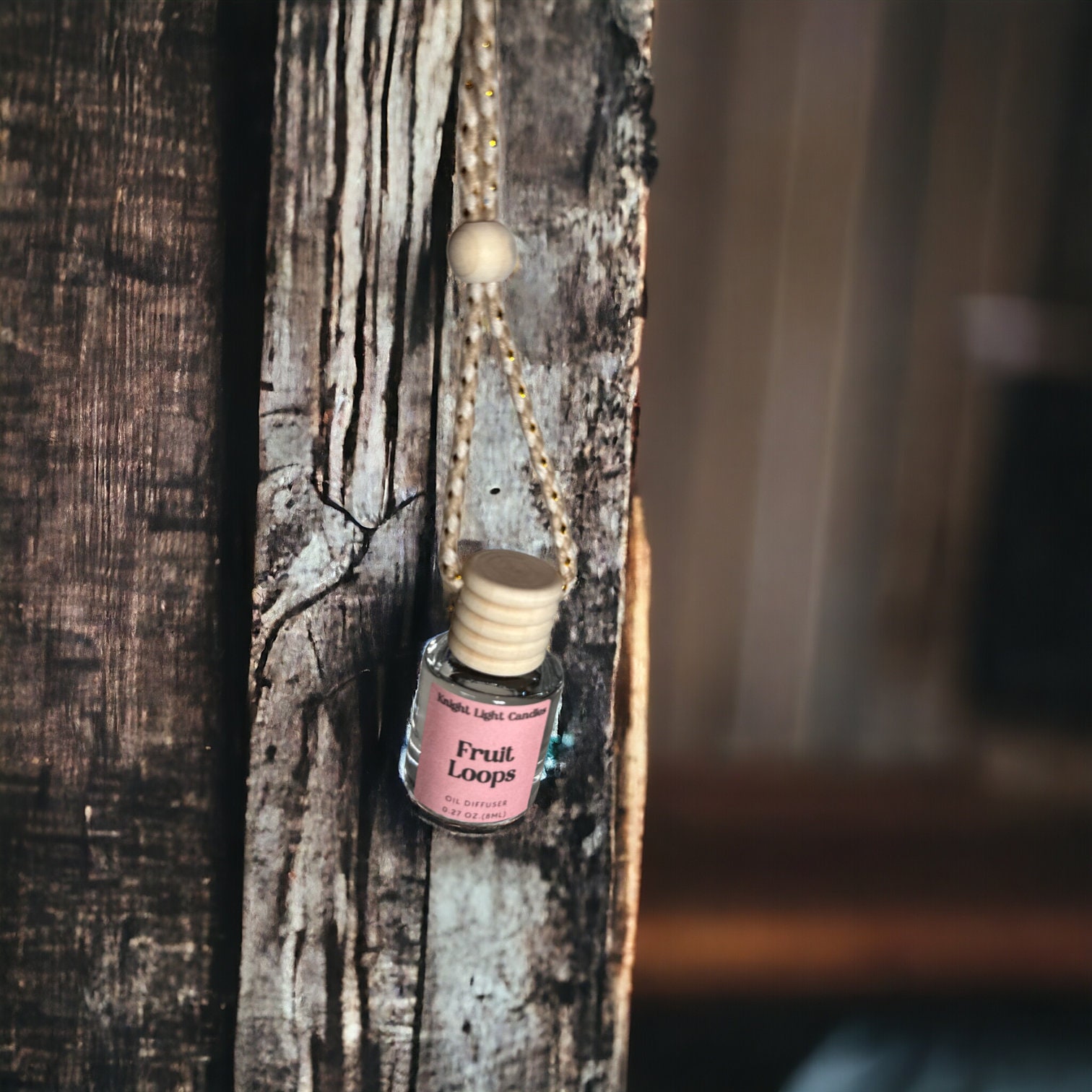 Fruity Loops Scented Car Diffuser Sweet Cereal Aroma Hanging Air Freshener, 8ml - Etsy