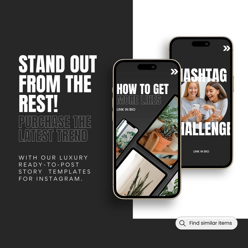 100 Instagram Story Post Templates Editable Story Post Templates Stand ...
