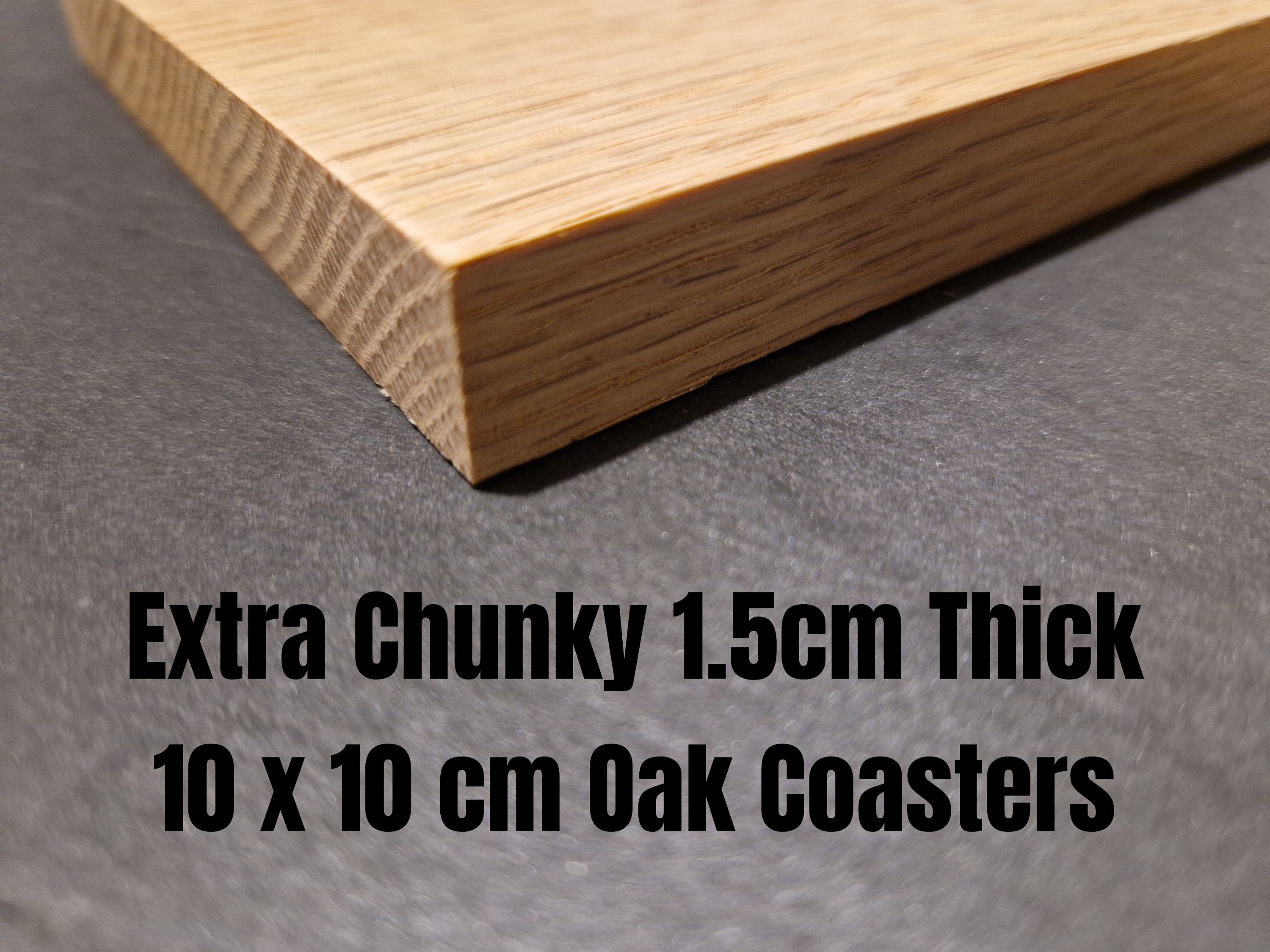 Personalised Definition Chunky Oak Coaster Gift for Grandad, Grandpa ...