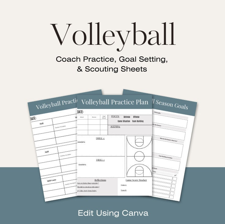 Volleyball Coaching Sheet, Volleyball Practice Plan, Volleyball Game ...