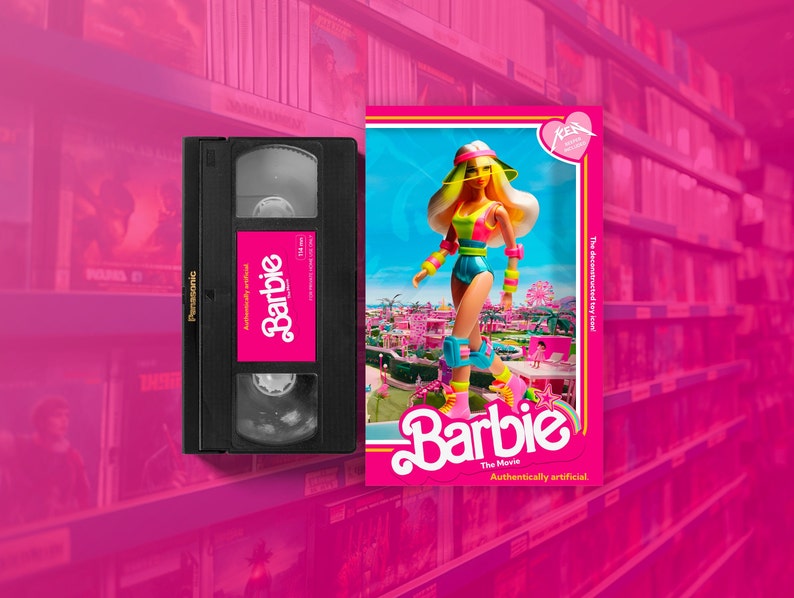 Barbie Cassette VHS Decorative VHS Tape - Etsy