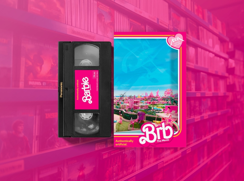 Barbie Cassette VHS Decorative VHS Tape - Etsy
