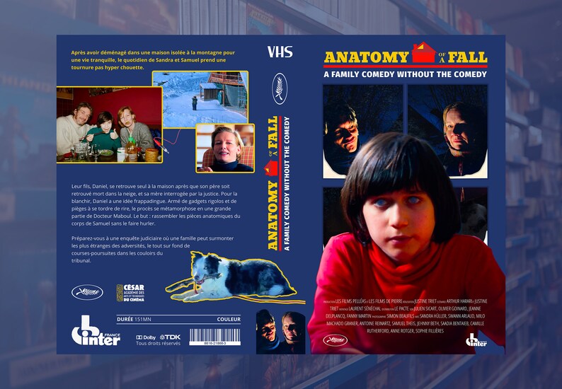 Anatomy of a Fall Cassette VHS Decorative VHS Tape - Etsy