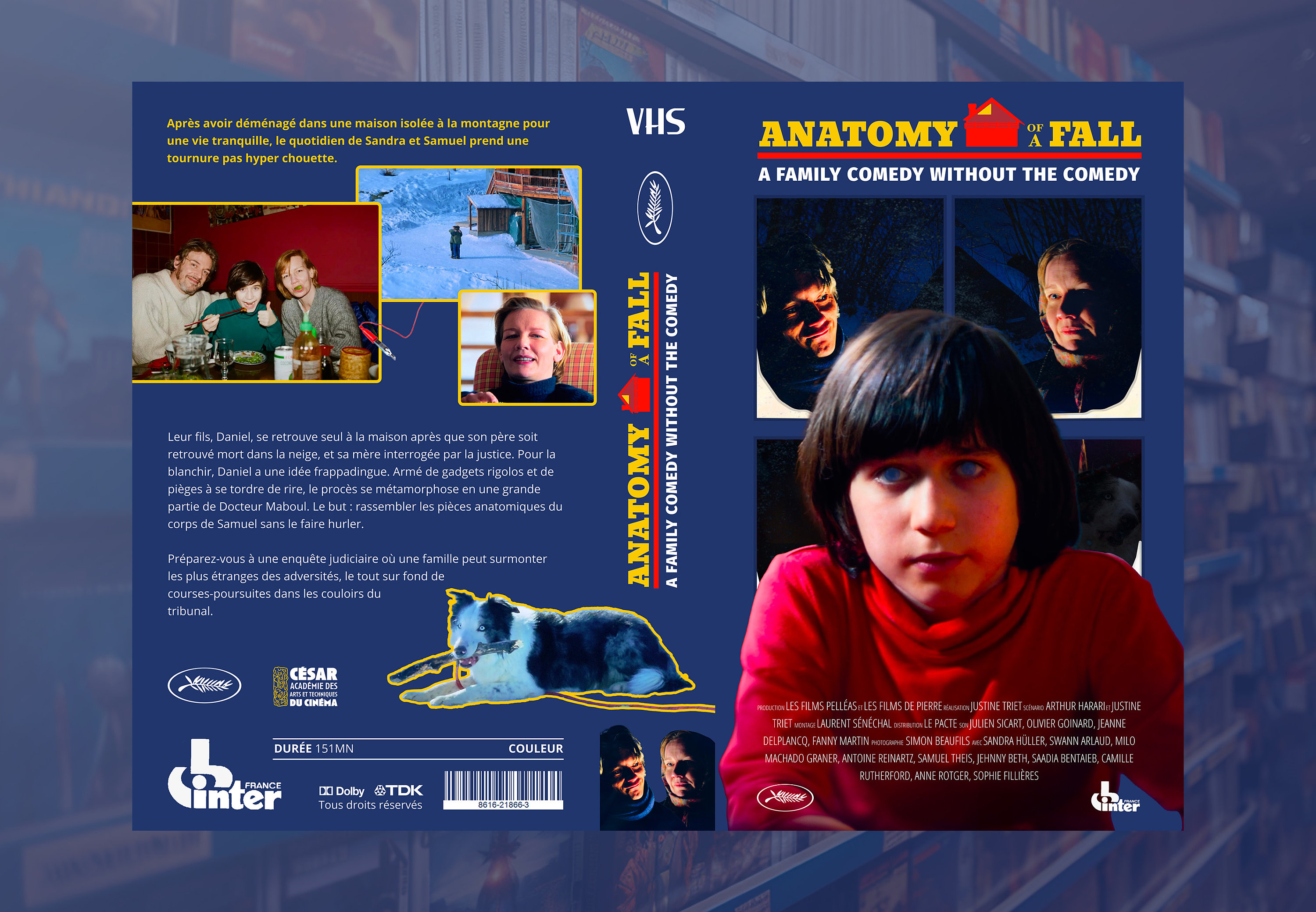 Anatomy of a Fall Cassette VHS Decorative VHS Tape - Etsy