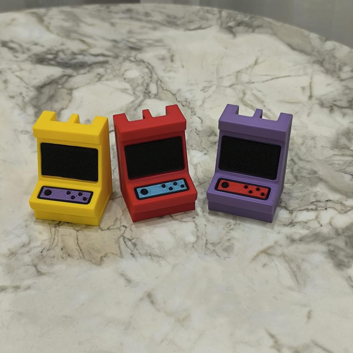 Retro Arcade Keychain (3D Printable STL Files) - Etsy