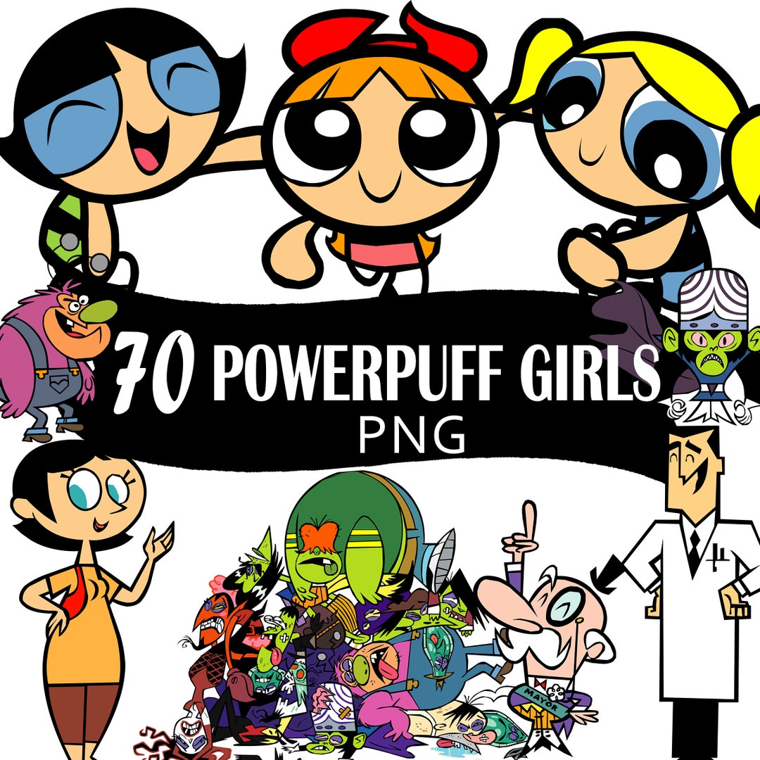 Powerpuff Girls Svg Png Bundle, Trendige Ästhetische Svg Png – HARO