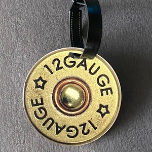 Gear Bag Tag: Trap Shooting, Skeet Shooting 12 Gauge Shotgun Shell ...