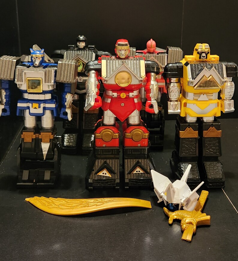 Vintage Power Rangers Shogun Megazord Deluxe - Etsy