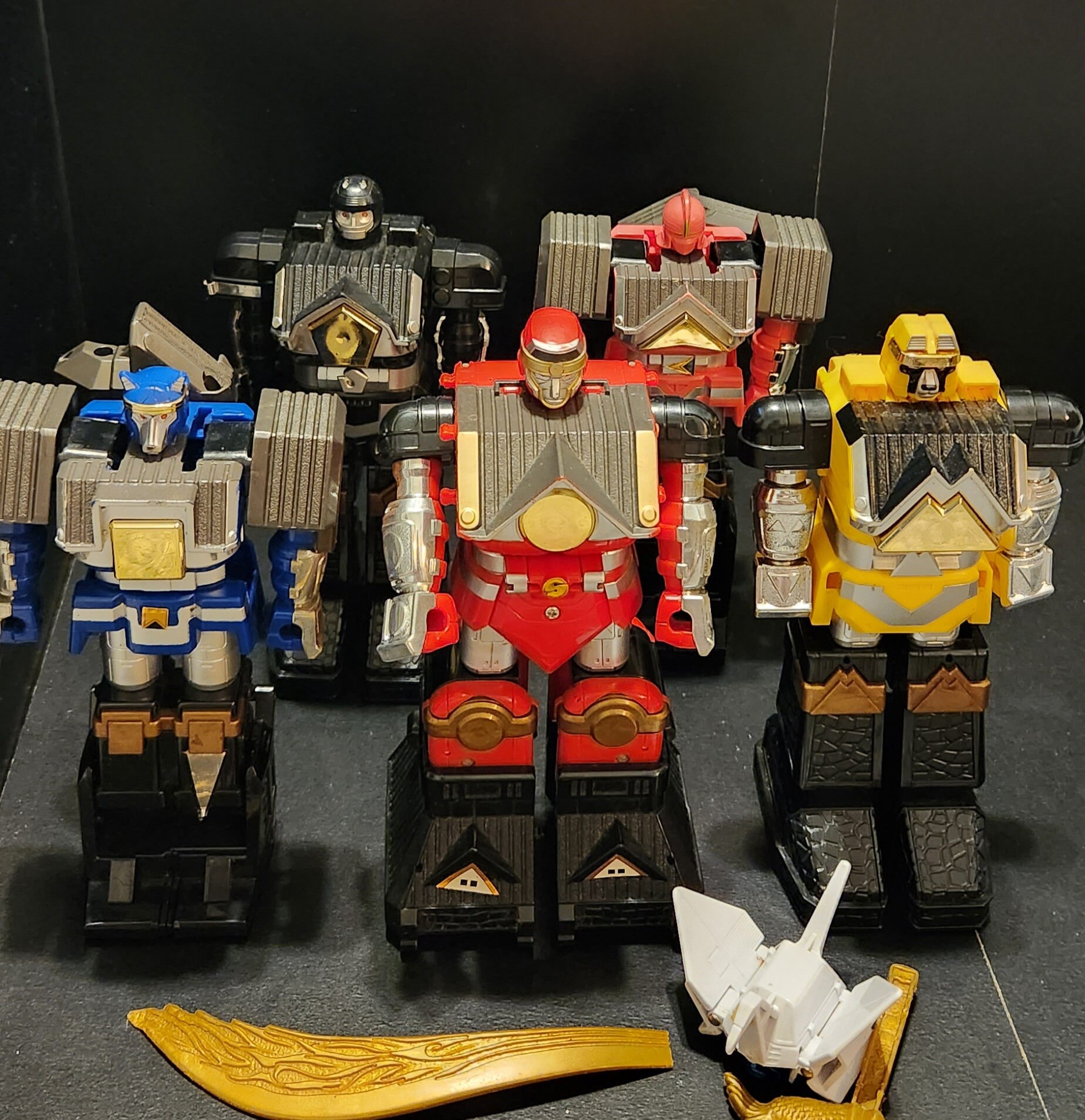 Vintage Power Rangers Shogun Megazord Deluxe - Etsy