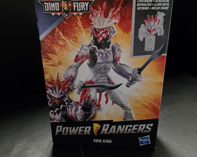 Power Rangers Dino Fury Void King Action Figure - Etsy
