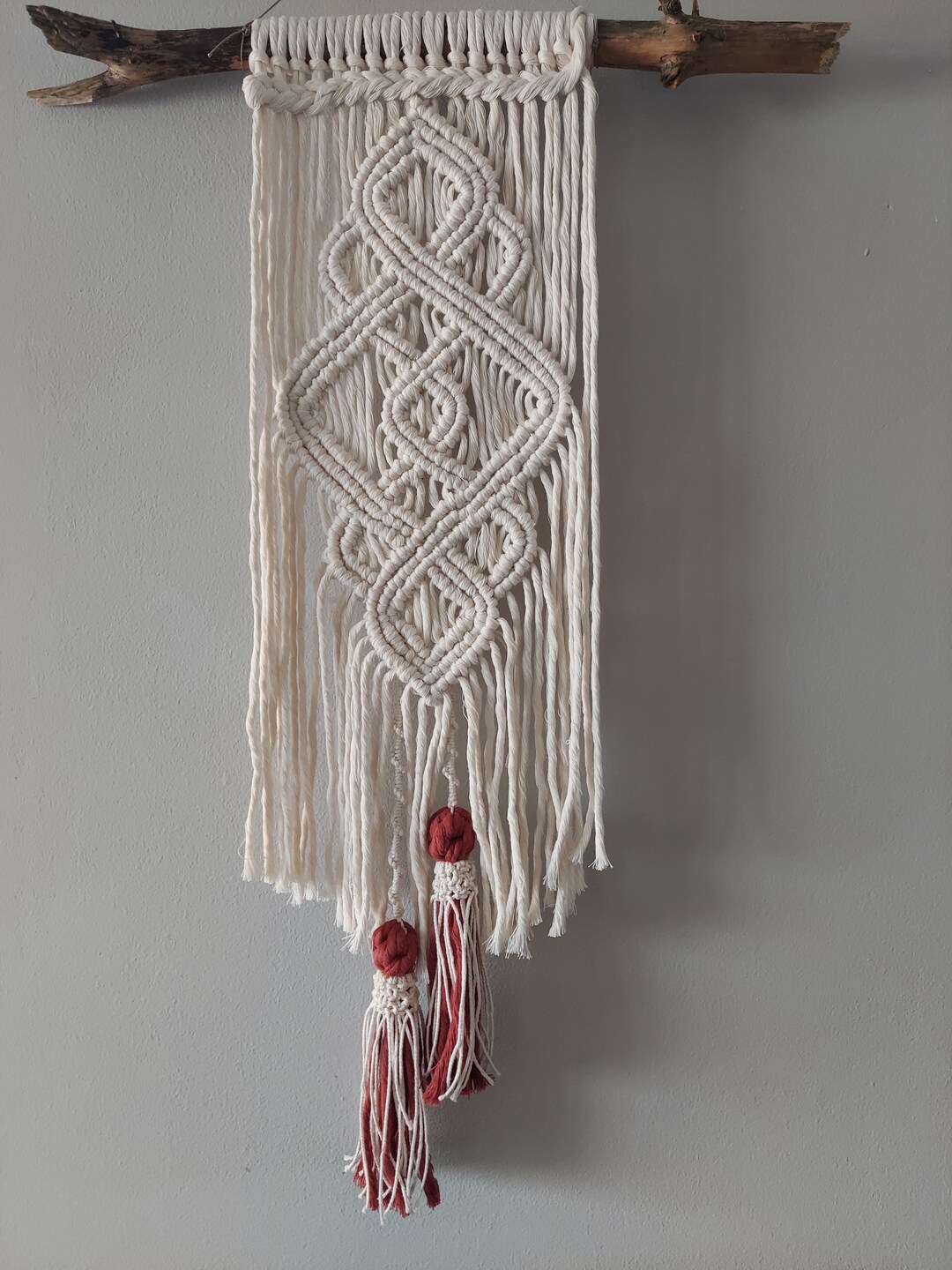 Celtic Handmade Macrame Wall Hanging - Infinity Knot - Etsy