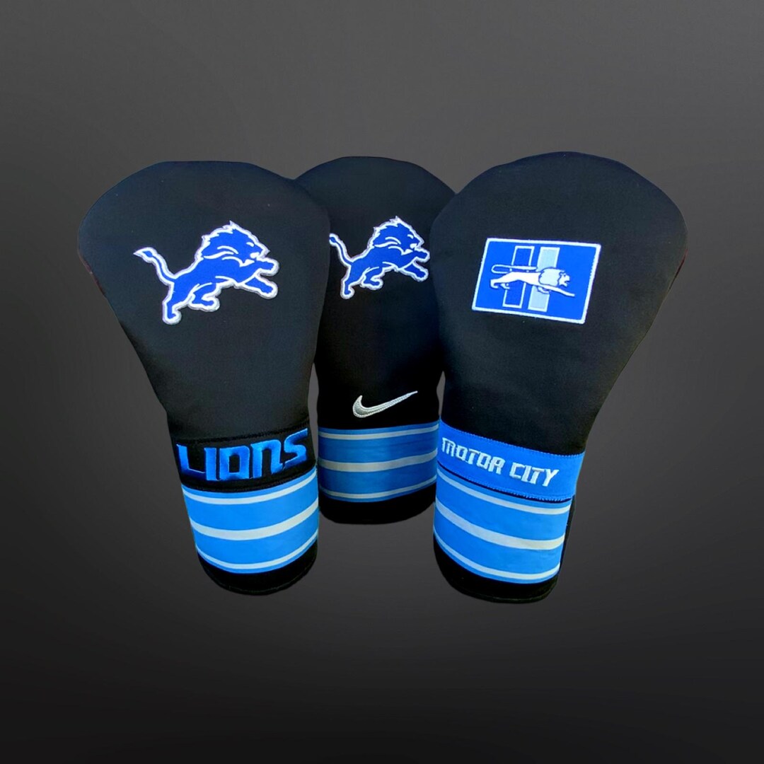 Detroit Lions Handmade Golf Headcovers - NFL Fan Gift - Golf ...