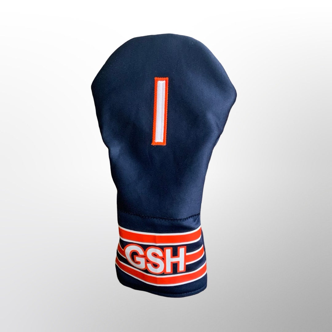 Chicago Bears Golf Head Covers Handcrafted From Authentic Bears Jersey ...