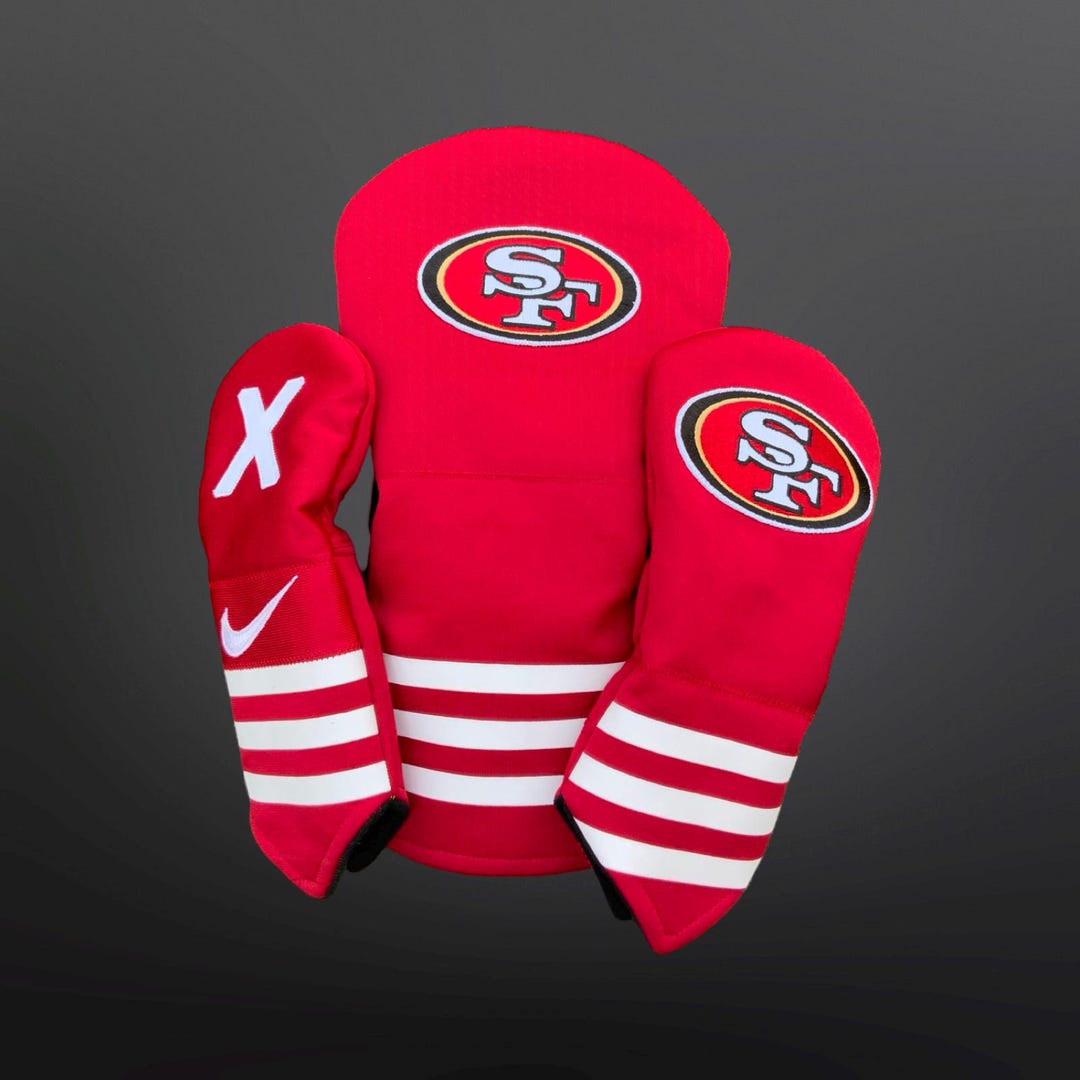 Handmade San Fransico 49ers Golf Headcovers - Golf Gift - Etsy