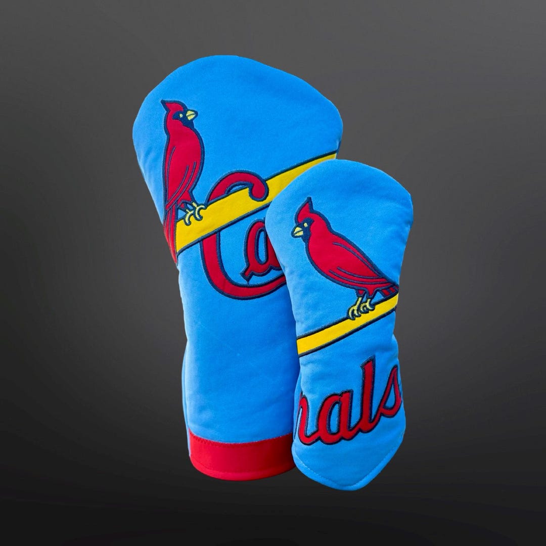 St. Louis Baseball Inspired Golf Headcover – Handmade Jersey Fabric ...
