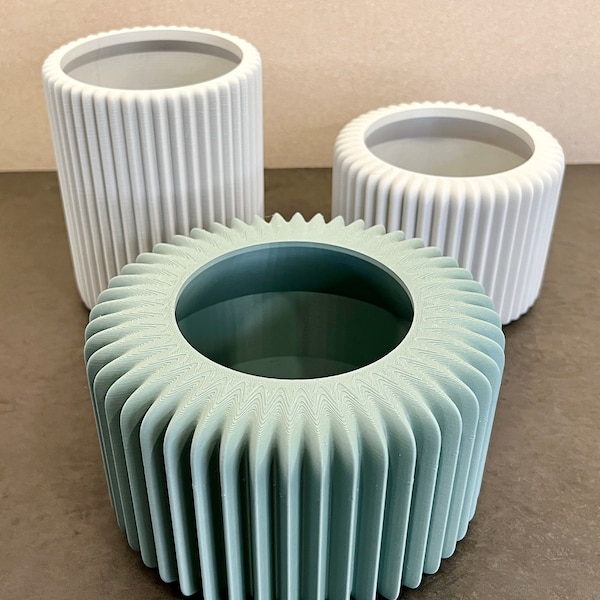 3d Printed Planter 4 In - Etsy