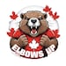 Elbows up Angry Canadian Beaver DTF Sublimation - Etsy