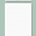 Printable Notes Page, Filler Page Printable, Lined Notes Template, Note ...