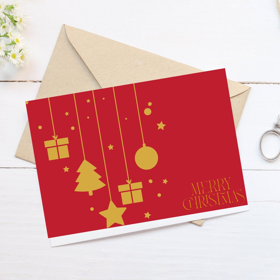 Digital Christmas Card Printable Christmas Card Instant - Etsy