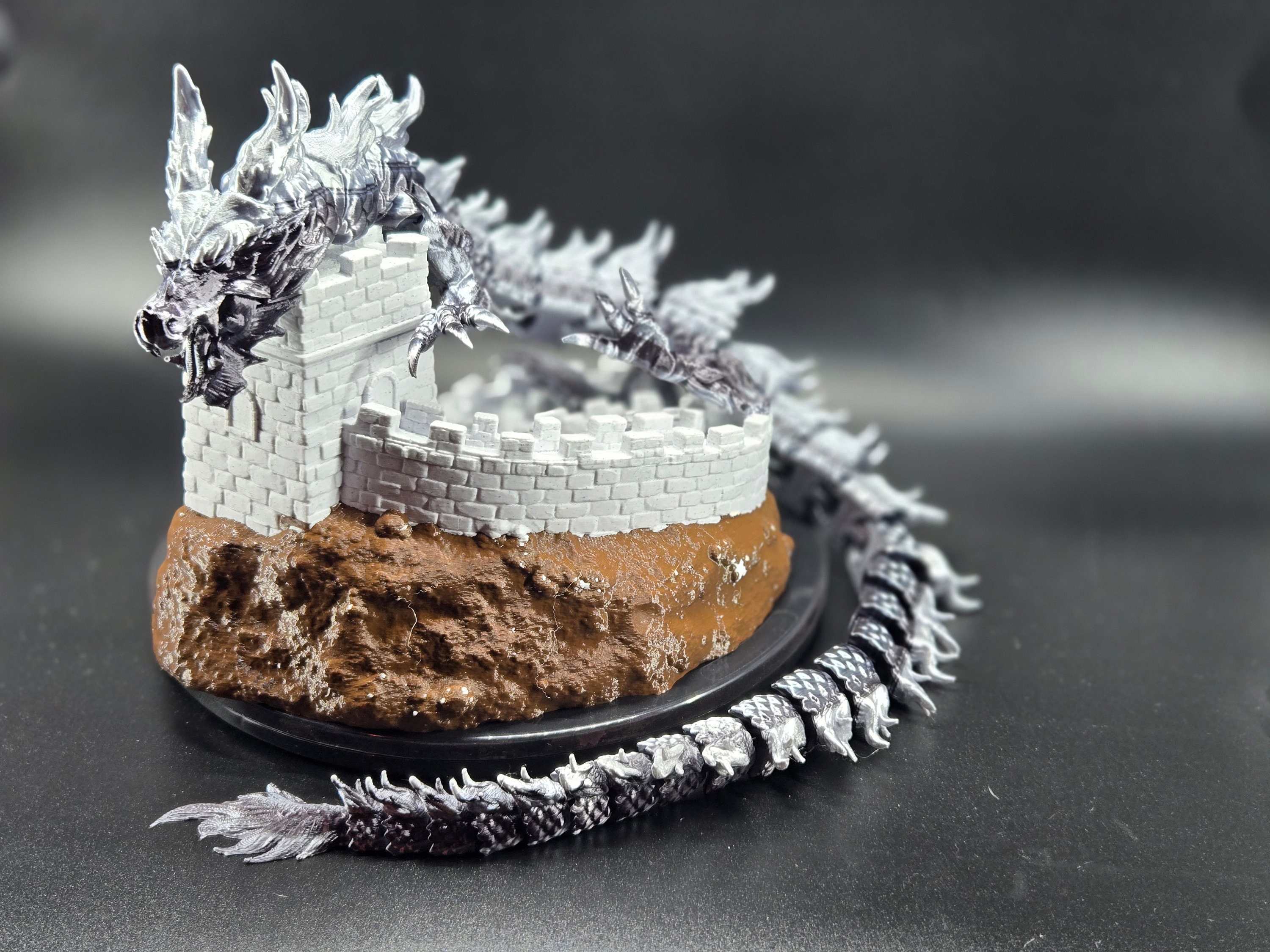 Stlflix Fei Long Dragon 3d Toy - Etsy