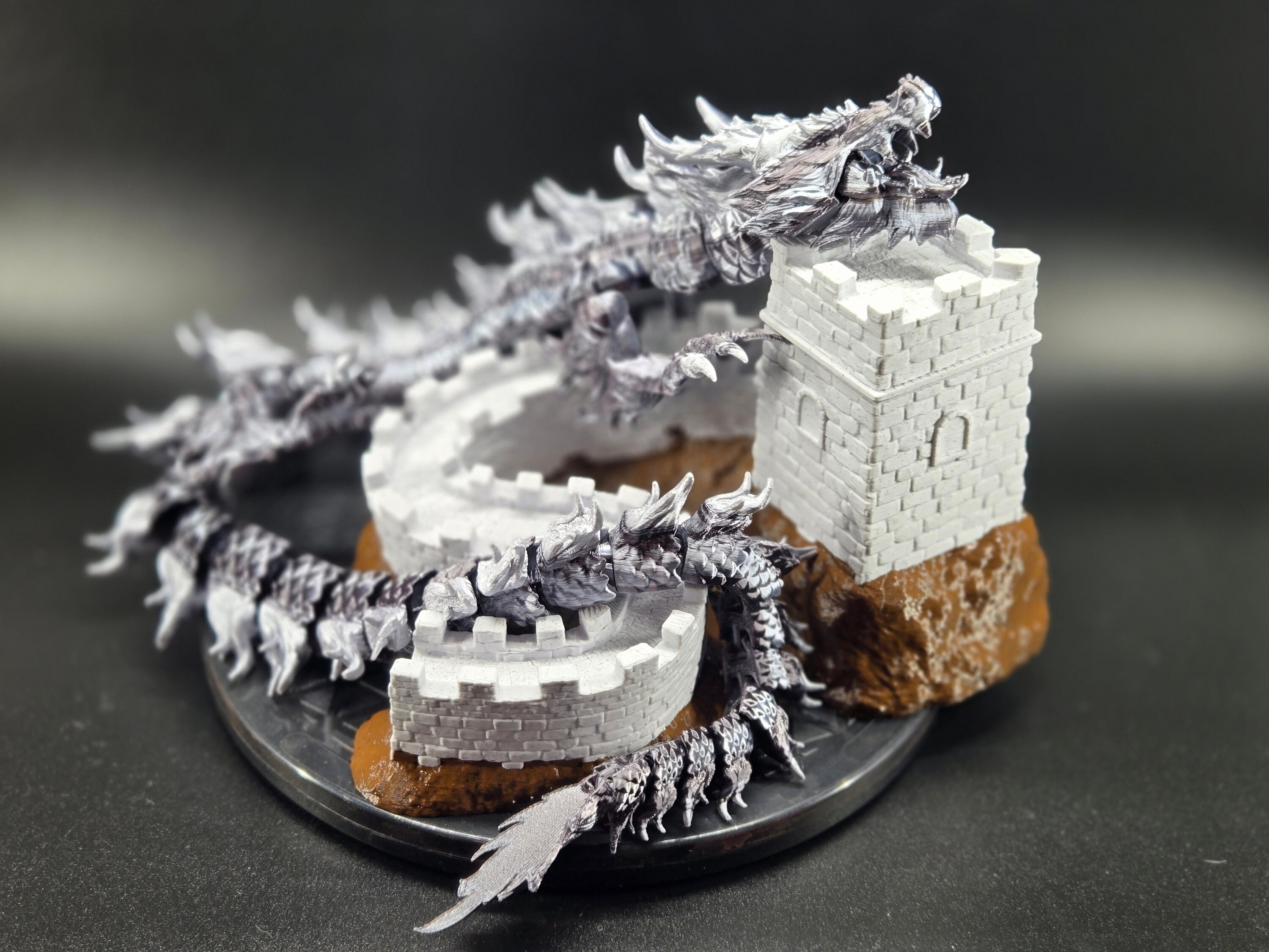 Stlflix Fei Long Dragon 3d Toy - Etsy