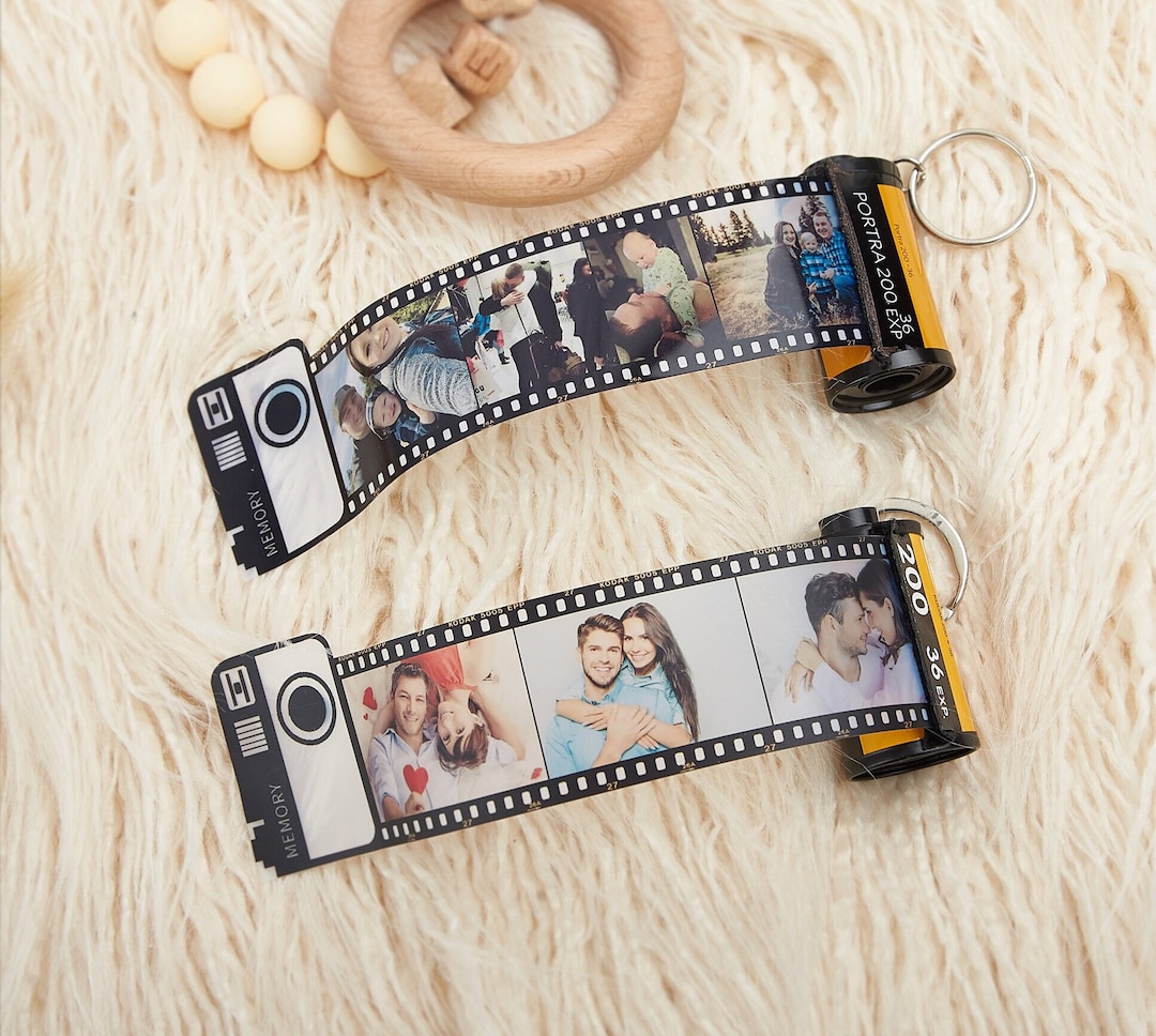 Custom Photo Film Roll Keychain,camera Roll Keyring,,gifts for Lover ...