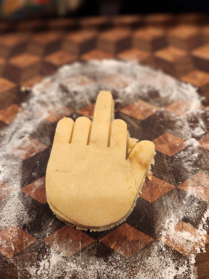 Middle Finger Cookie Cutter - Etsy