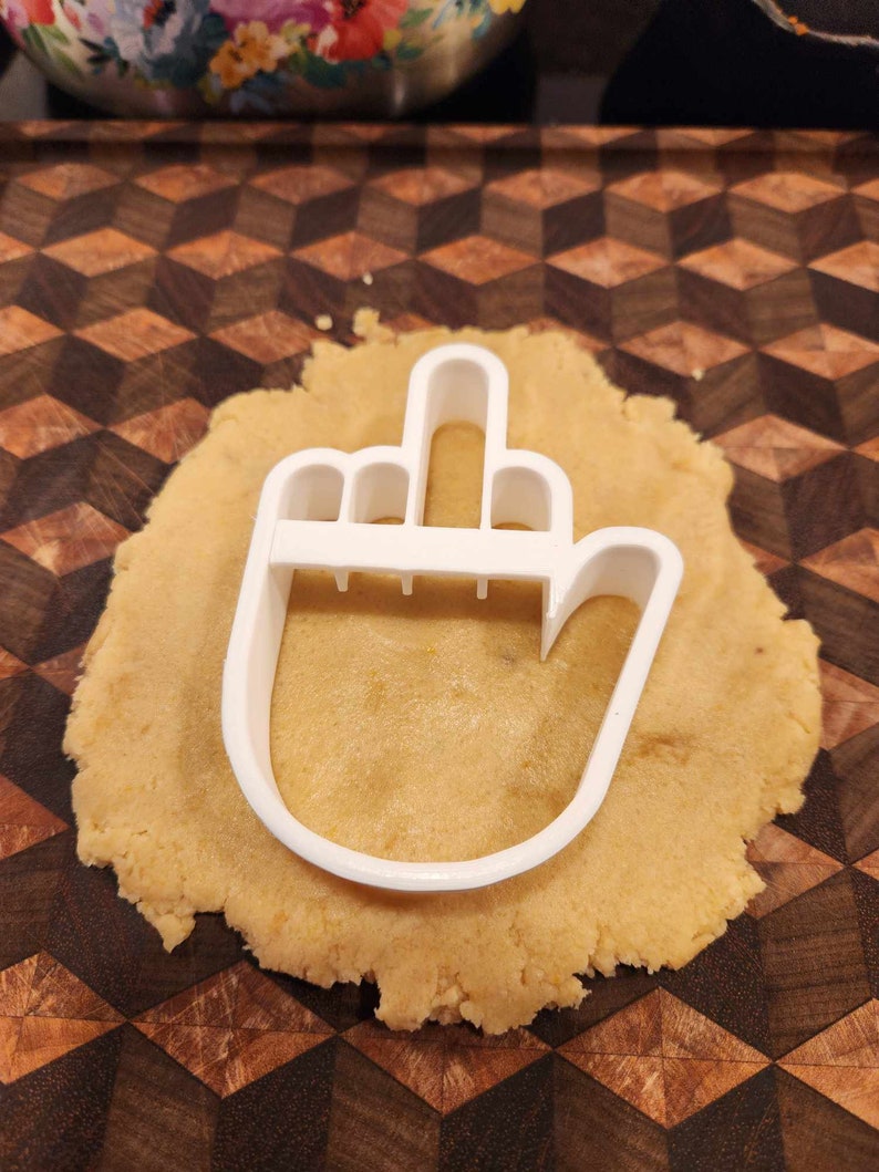 Middle Finger Cookie Cutter - Etsy