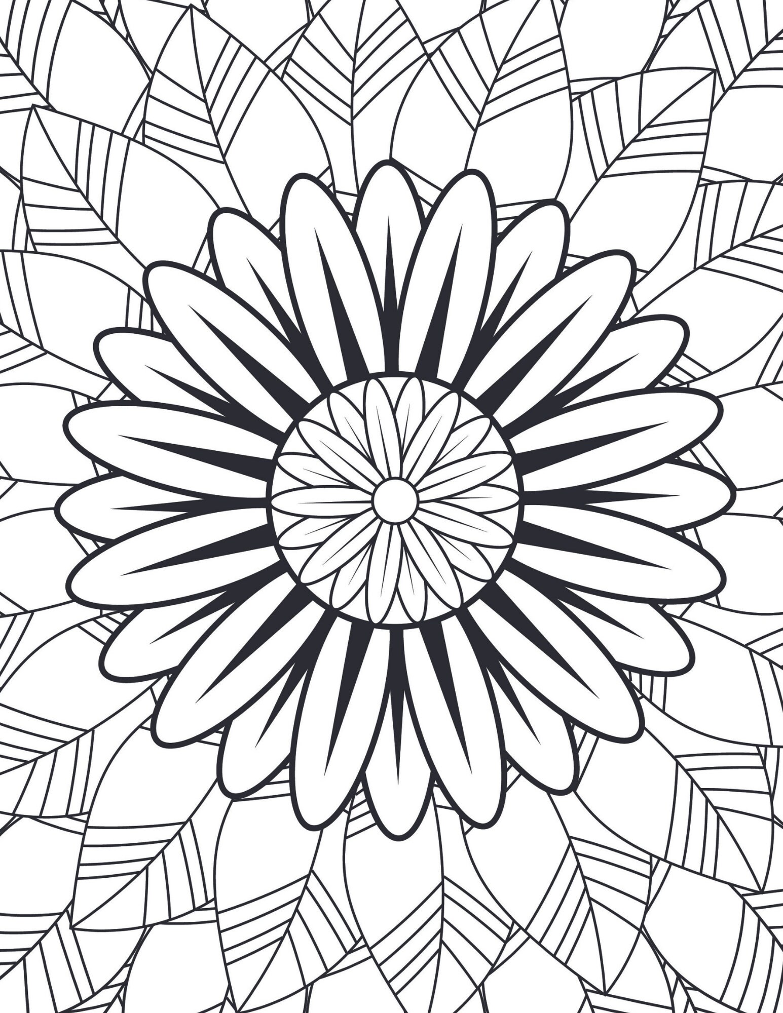 Flower Mandala Coloring Pages - 26 Pages for Summertime Boredom - Etsy