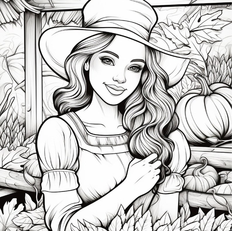 30 Mindful Thanksgiving Coloring Pages - Etsy