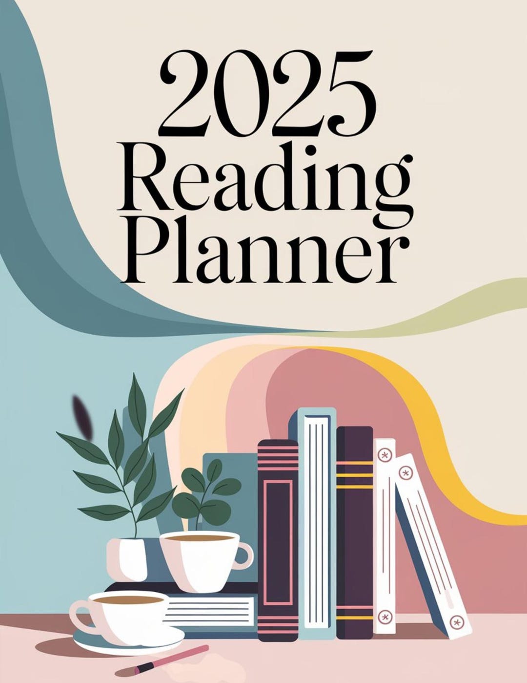 2025 Reading Planner & Challenges | Printable and Digital for ...