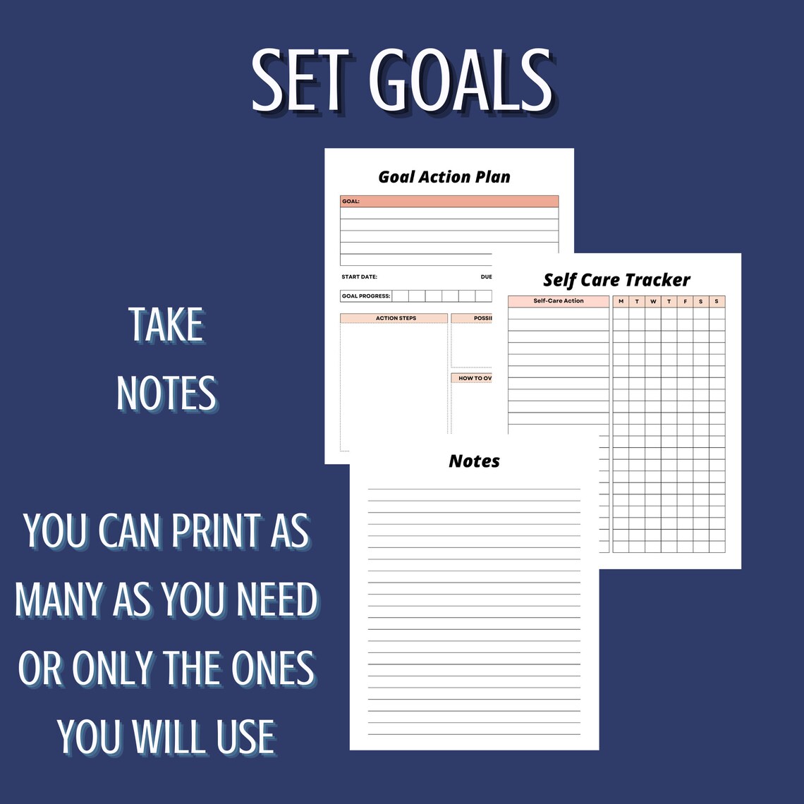 Create Your Own Planner Template Pages 57 Pages US Letter Size Instant ...
