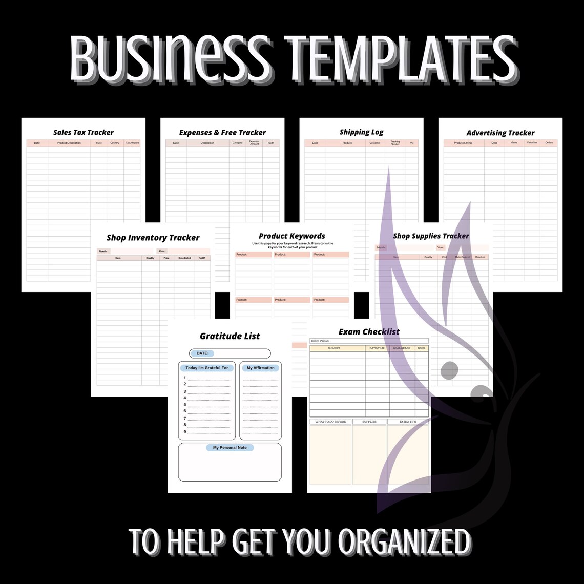 Create Your Own Planner Template Pages 57 Pages US Letter Size Instant ...