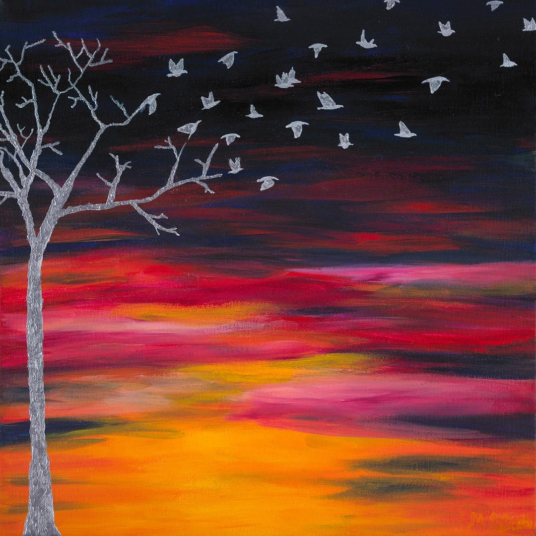 Metamorphosis Tree Print - Etsy