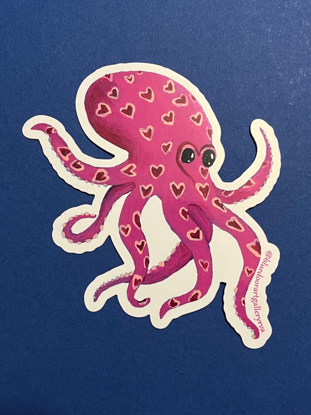 Love Octopus Sticker - Etsy