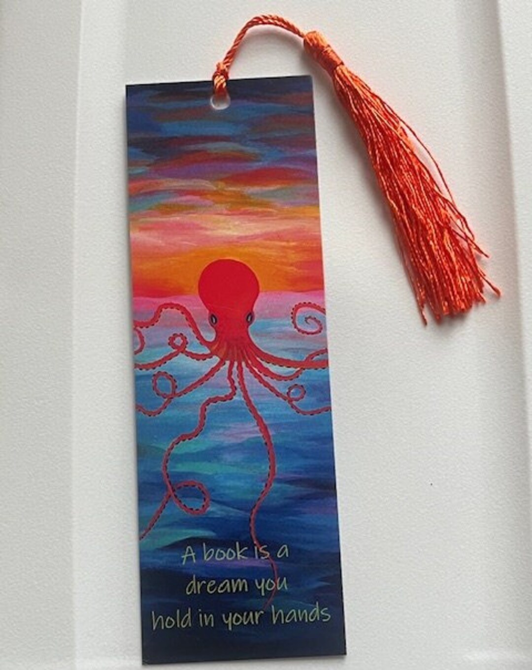 Octopus Bookmark - Etsy