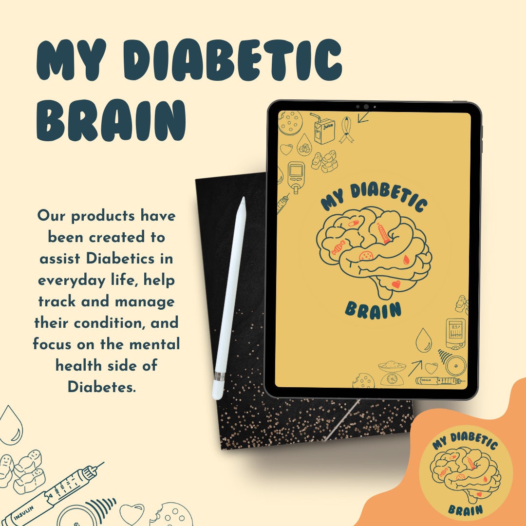 Type 1 Diabetes Carb Counting Pack My Diabetic Brain - Etsy