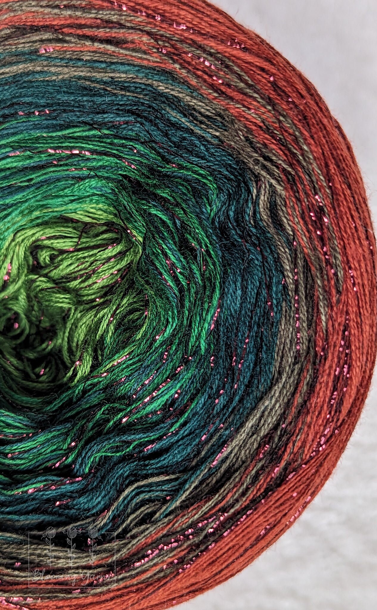 Gradient Ombre Yarn Cake, Colour Combination C283 - Etsy
