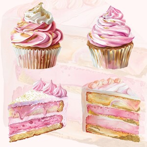 Millennial Pink Sweets Clipart | Candy Land Clipart | Candy and Sweets ...