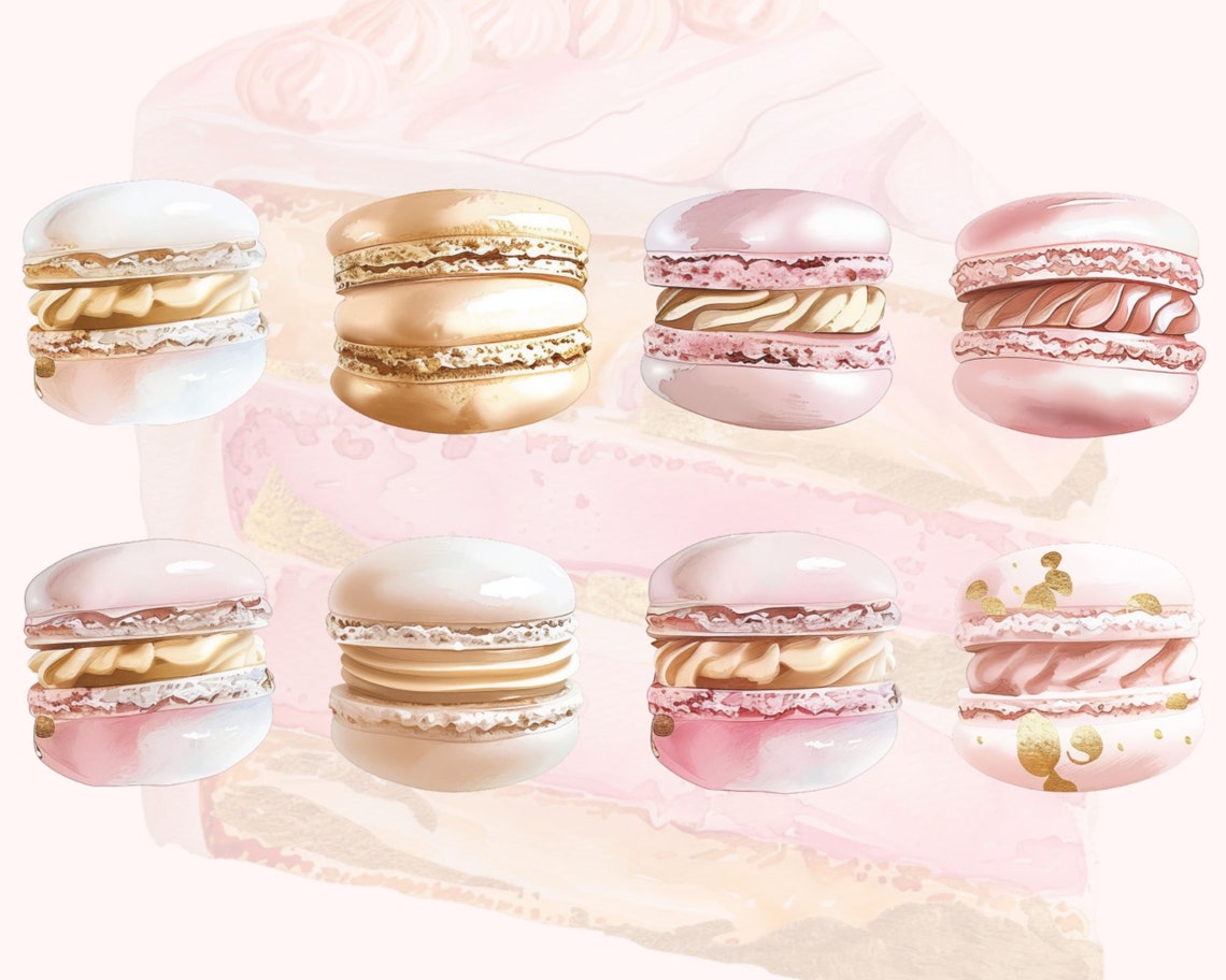 Millennial Pink Sweets Clipart | Candy Land Clipart | Candy and Sweets ...