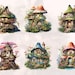 Fairy House Clipart | Enchanted Forest | Fairy Tale Clipart | Fairy ...