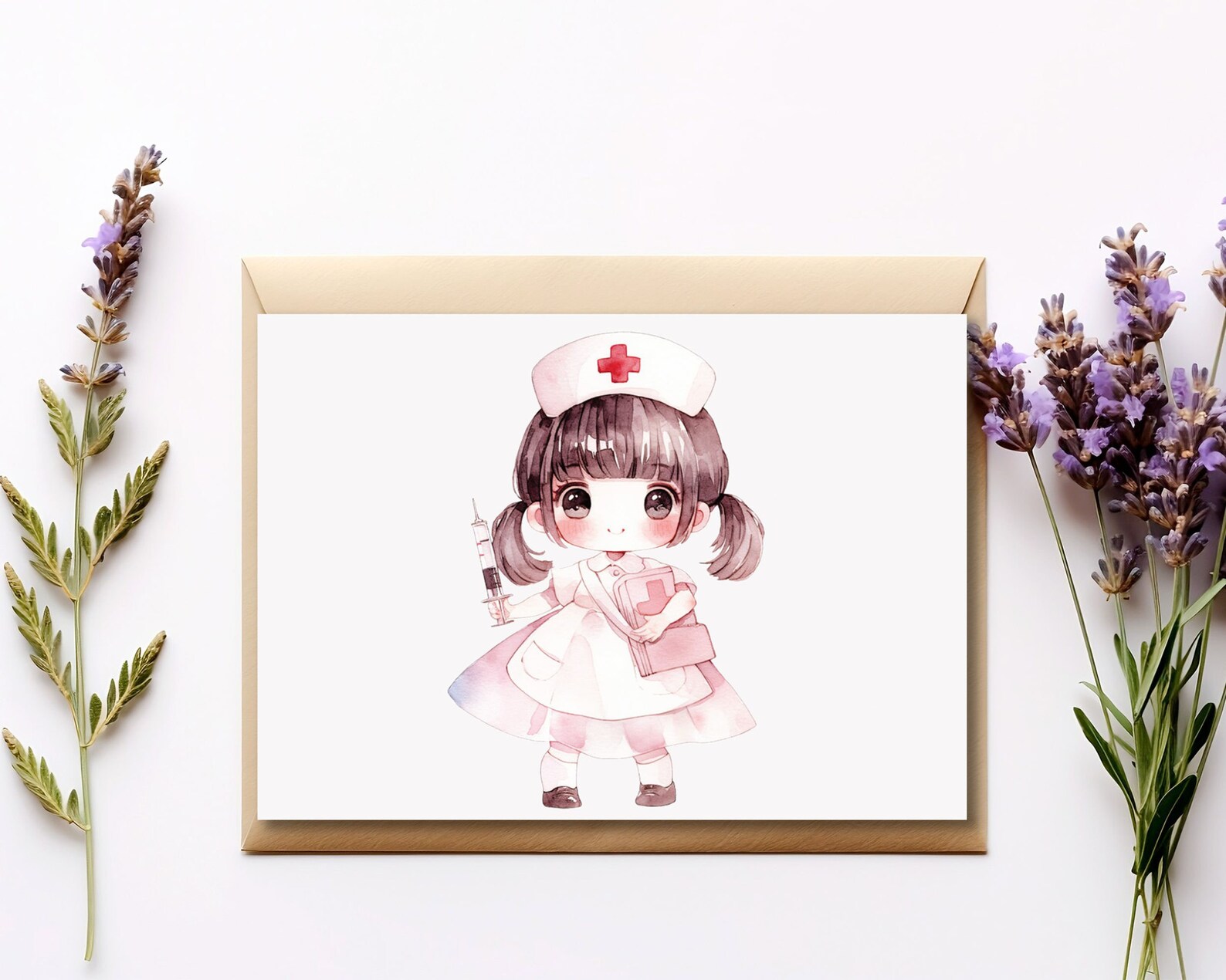 Chibi Nurse Clipart Bundle Hospital Clipart Chibi Nurse PNG Hospital ...