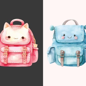 Cute School Supply Clipart | Cute School Supplies Clipart | Kawaii Clip ...