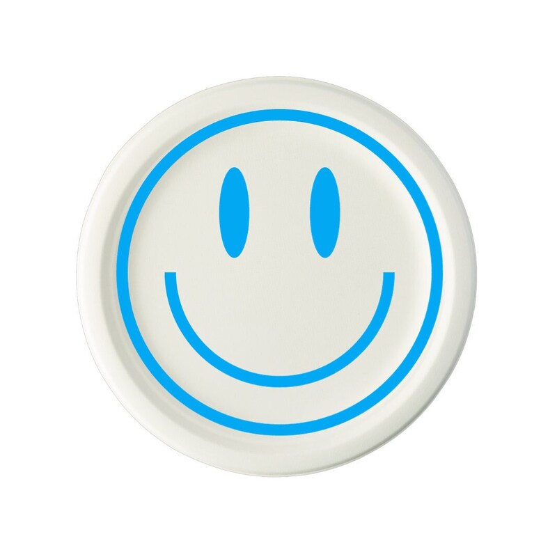 Smiley Face Paper Plates - Etsy
