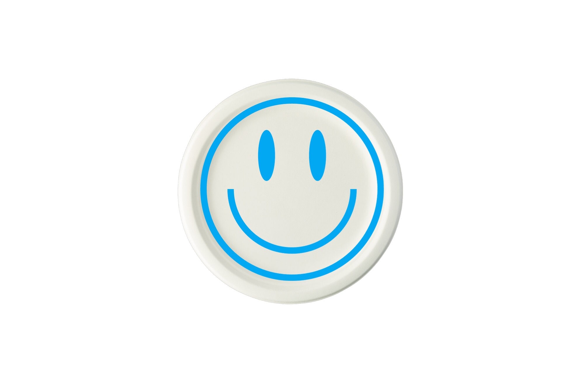 Smiley Face Plate - 9" Dinner Plate - Etsy