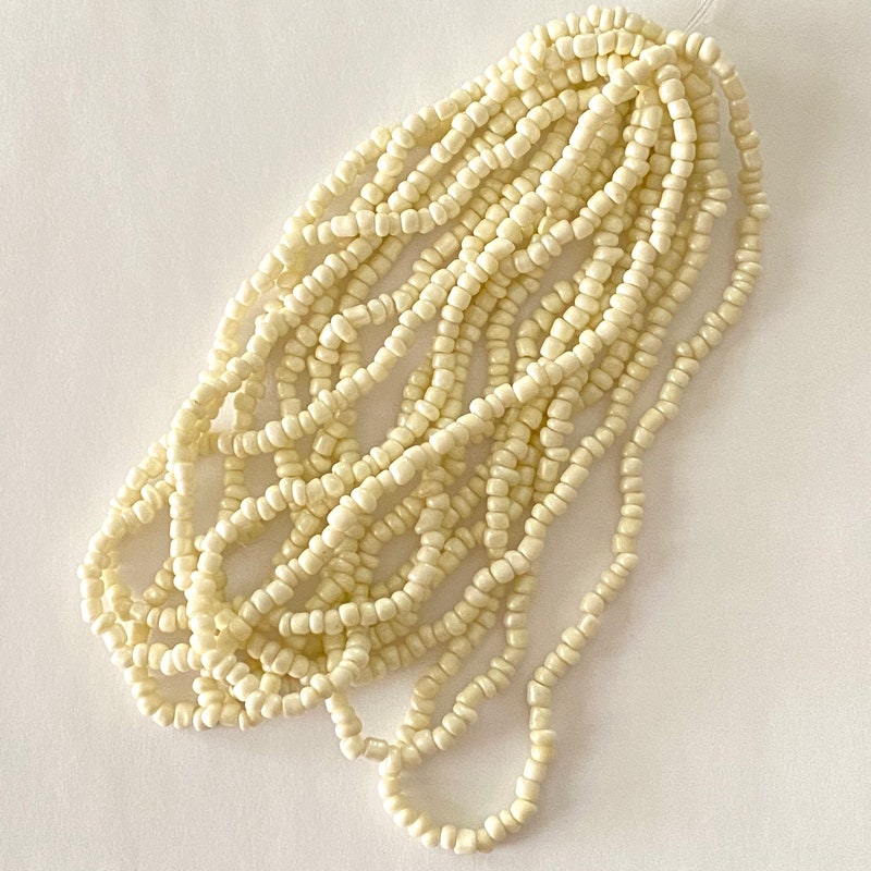 Cream Beads - Etsy
