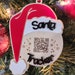 Santa Tracker Ornament, QR Code Santa Tracker, Norad Santa Tracker ...