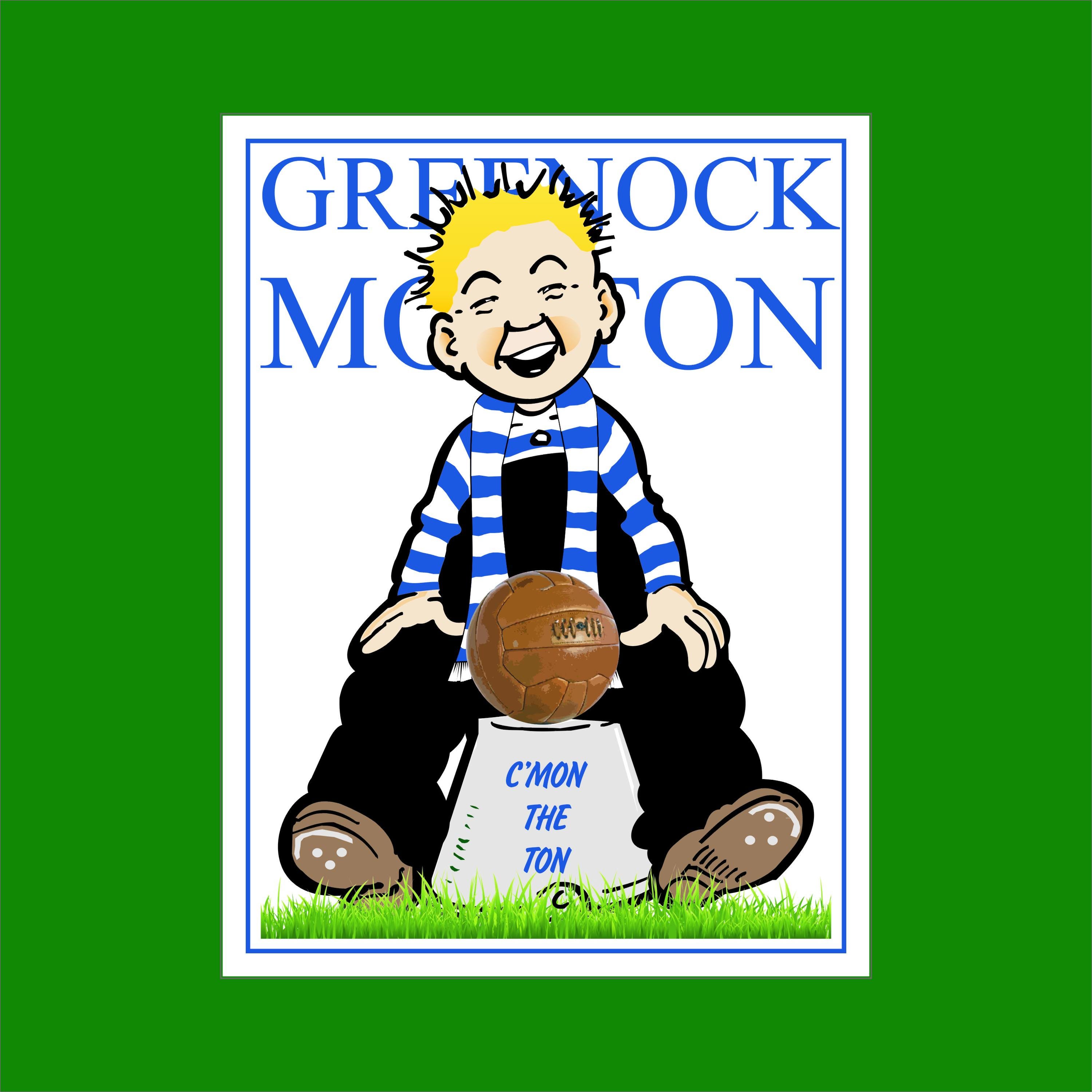 Greenock Morton Fc Cappielow Stadium Print Poster Mug Art Metal Sign ...