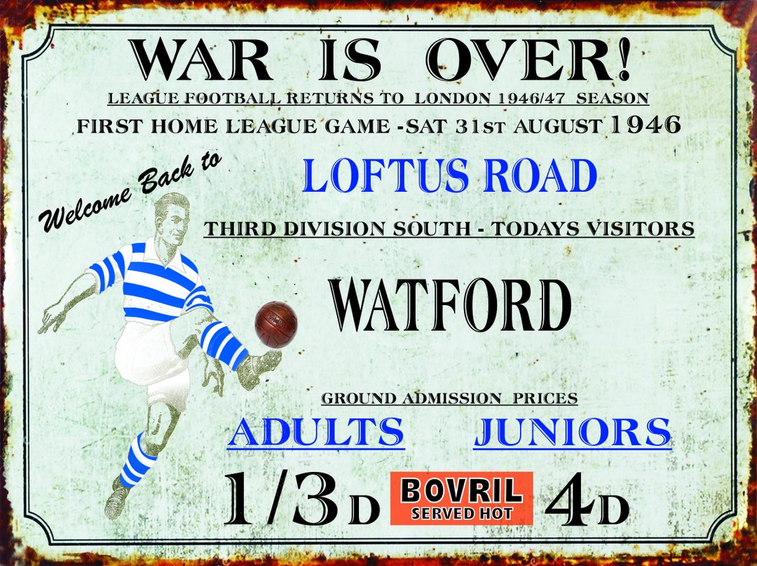 Queens Park Rangers Fc Loftus Road Stadium Print Poster Mug Art Metal ...